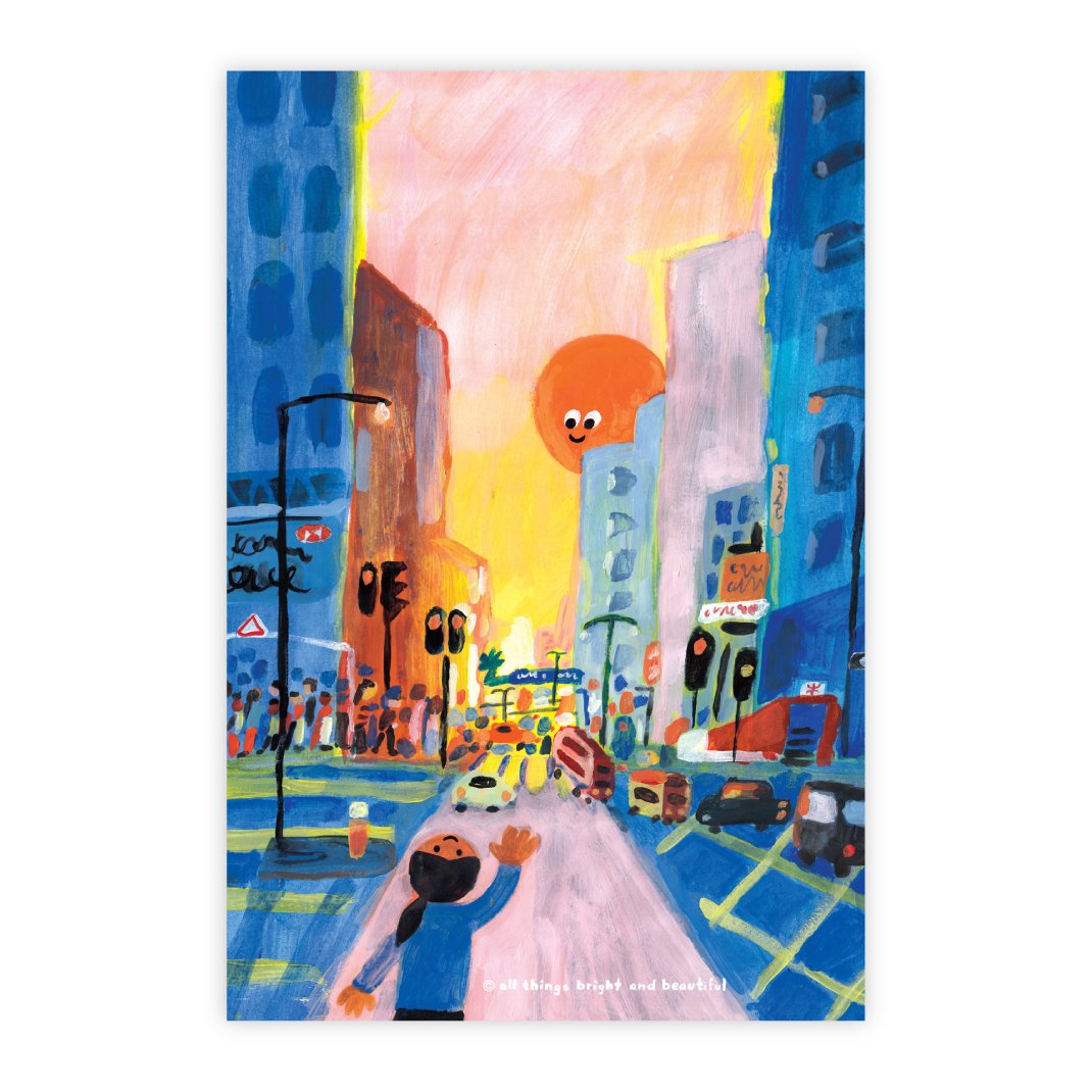 Mong Kok Sunset Postcard – Asia Society Hong Kong Center